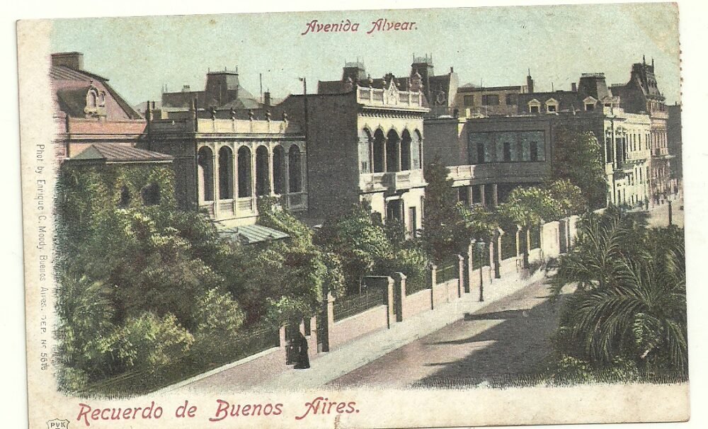 POSTAL BUENOS AIRES AVENIDA ALVEAR
