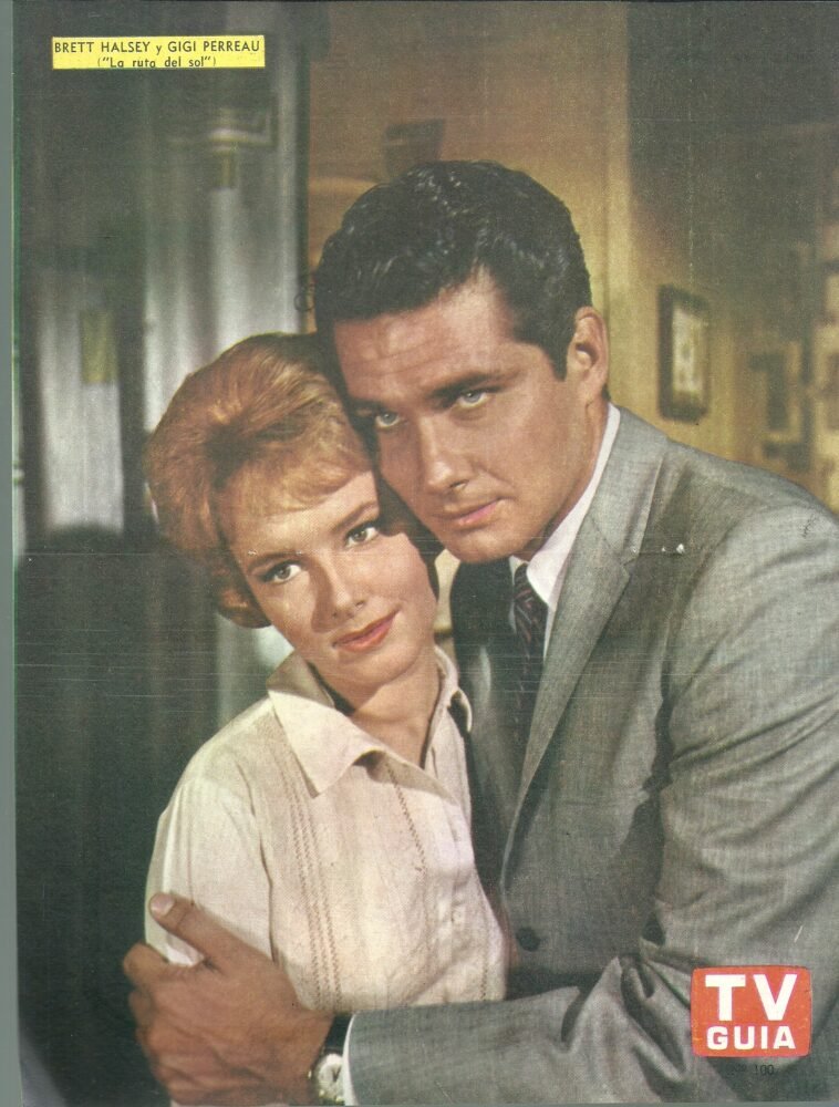Poster Tv Guia BRETT HALSEY Y GIGI PERRAU - LA RUTA DEL SOL