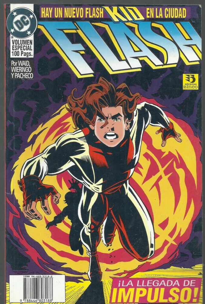 COMICS KID FLASH VOLUMEN ESPECIAL 100 PAGINAS DC