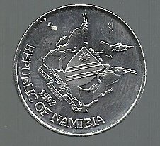 NAMIBIA 50 CENT 1993 KM 3